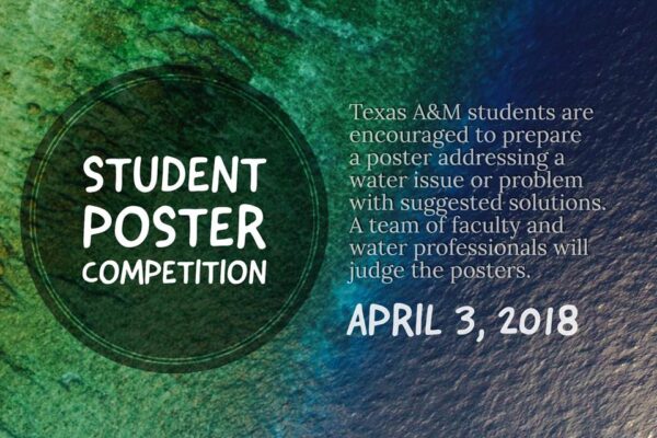 Water Daze student poster competition set for April 3 at Texas A&M ...